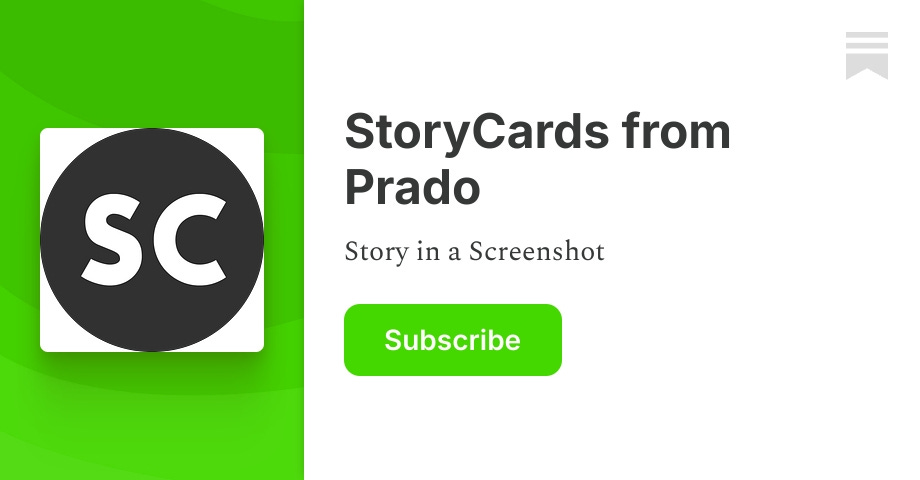 StoryCards from Prado | Substack