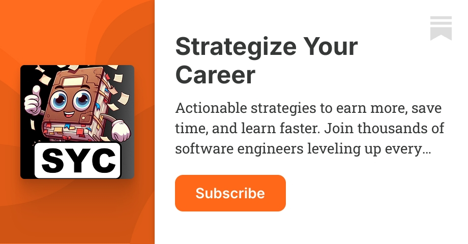Strategize Your Career | Fran Soto | Substack