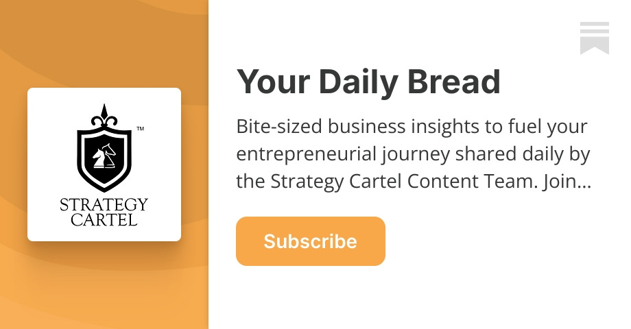 Your Daily Bread | Kingston Stratis | Substack