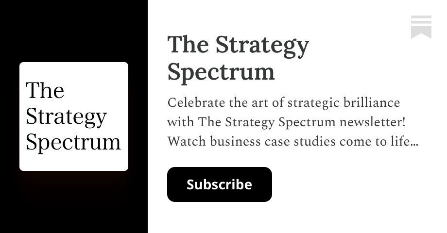 The Strategy Spectrum | Martin Paloncy | Substack