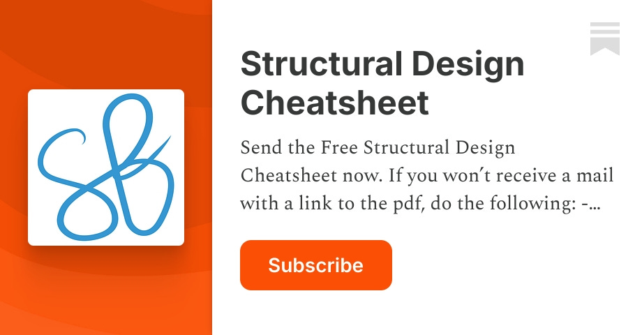 About - Structural Design Cheatsheet