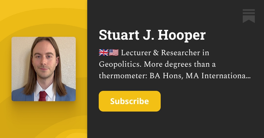 Stuart J. Hooper | Substack