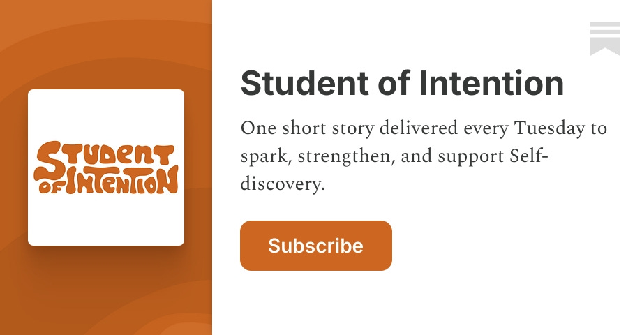 Student of Intention | Bobby Dysart | Substack