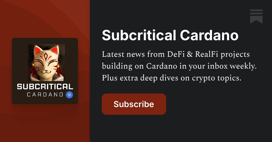 Subcritical Cardano | Substack