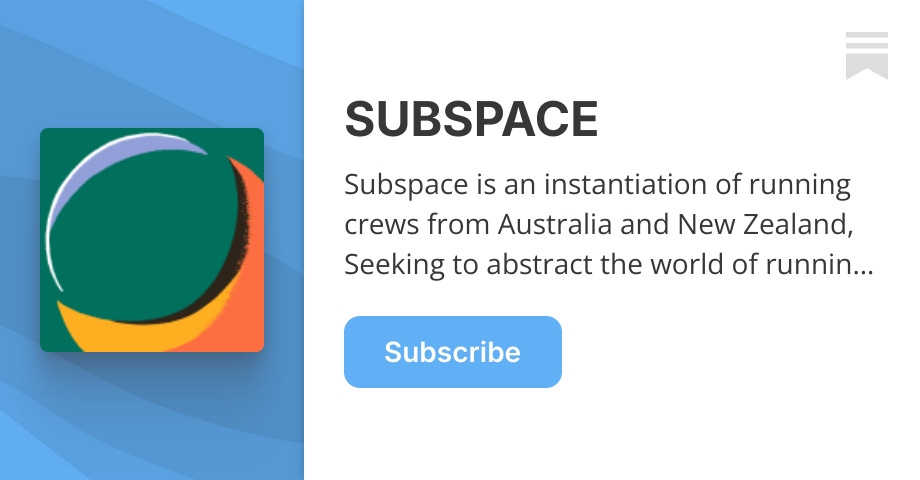 SUBSPACE | Substack