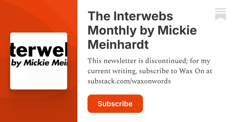 The Interwebs: Spring again