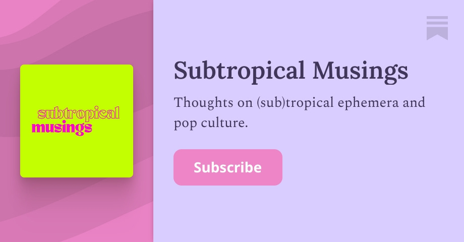 Subtropical Musings | Odalis Garcia Gorra | Substack