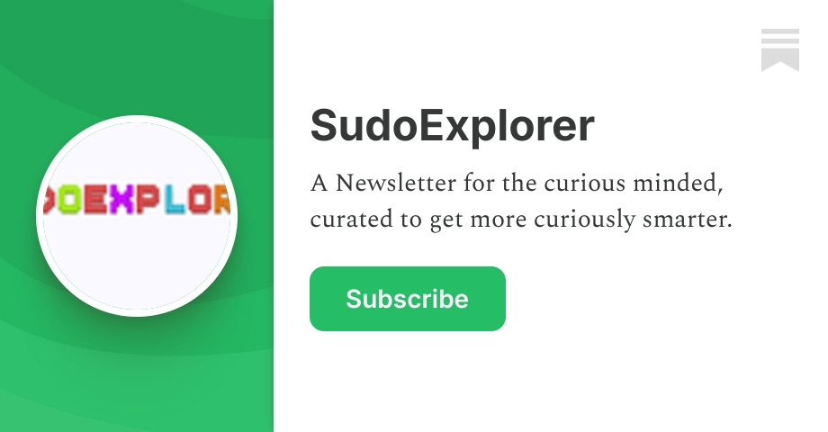 SudoExplorer | Substack