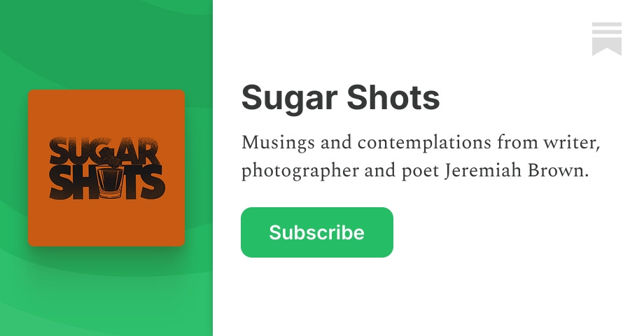 grief - by Jeremiah Brown - Sugar Shots