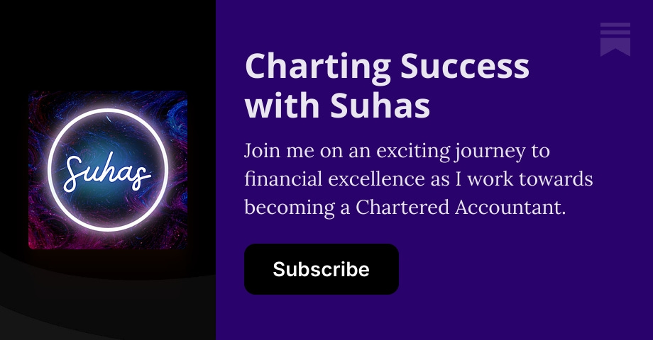 Charting Success with Suhas | Suhas Kiran | Substack