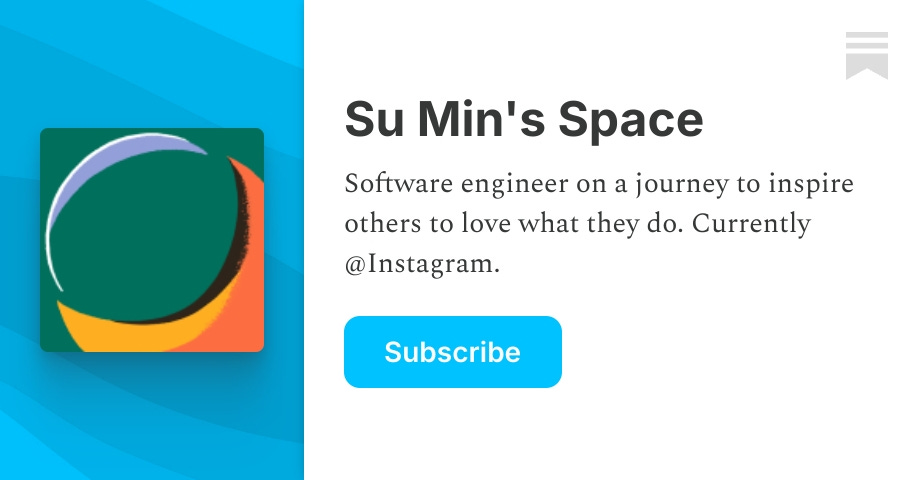 Su Min's Space | Su Min Kim | Substack