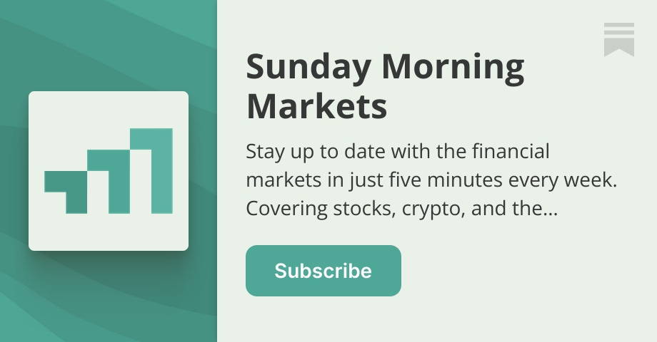Sunday Morning Markets | Alpha Vantage | Substack