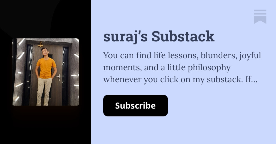 suraj’s Substack | Suraj Gupta | Substack