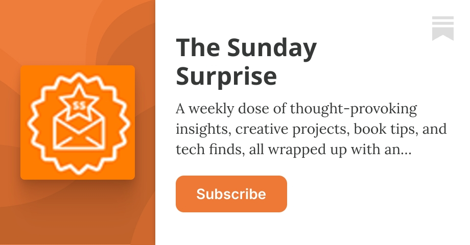 the Sunday Surprise | Raffy | Substack