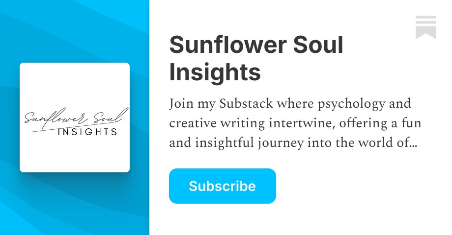 Sunflower Soul Insights | Shanuska Suraya Sewsahai | Substack
