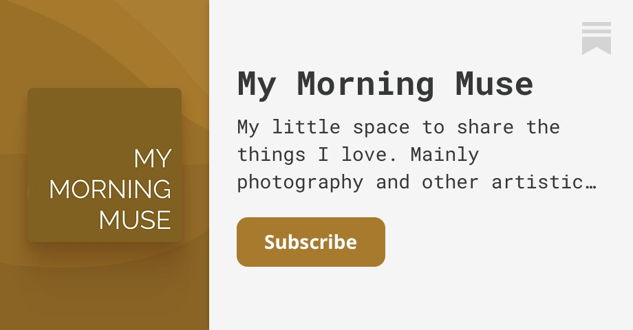 My Morning Muse | Susanne Helmert | Substack