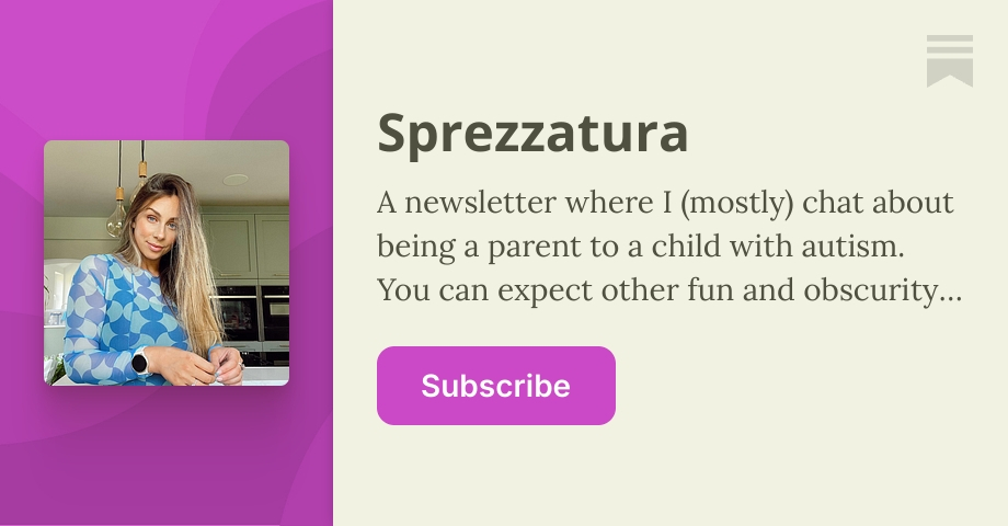 Sprezzatura | Susie | Substack