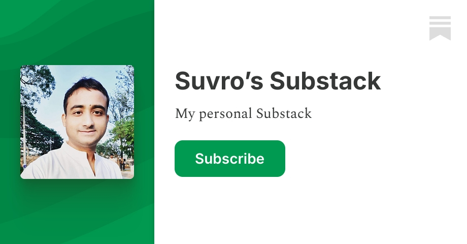 Suvro’s Substack | Substack