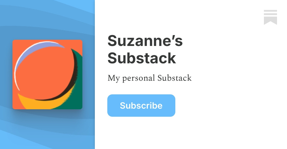 Suzanne’s Substack | Suzanne Falter | Substack