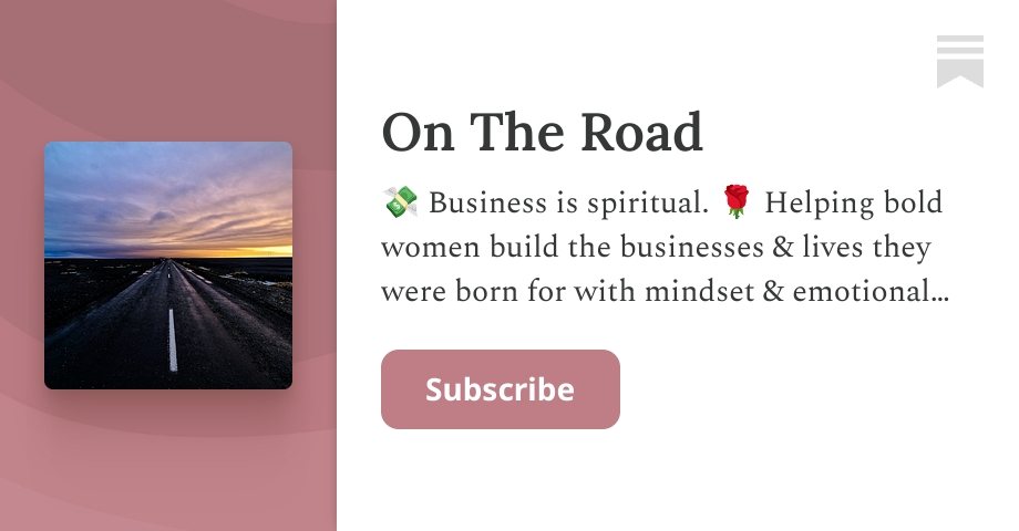 On The Road | Suzanne Heyn | Substack