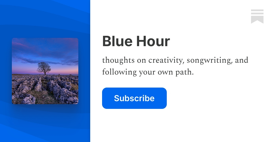 Blue Hour | Suzie | Substack