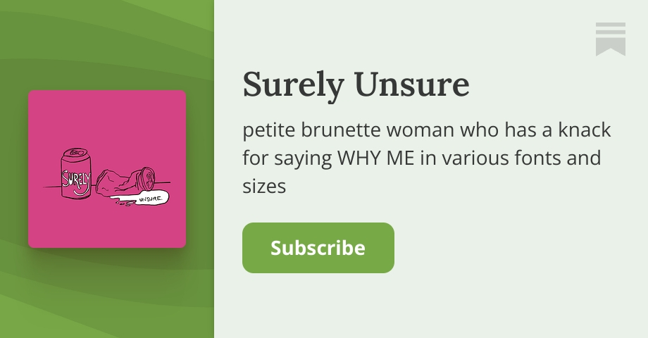 weird family stuff - by Suzy Weller - Surely Unsure