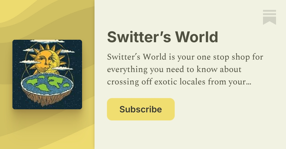 It’s a Small World - Switter’s World