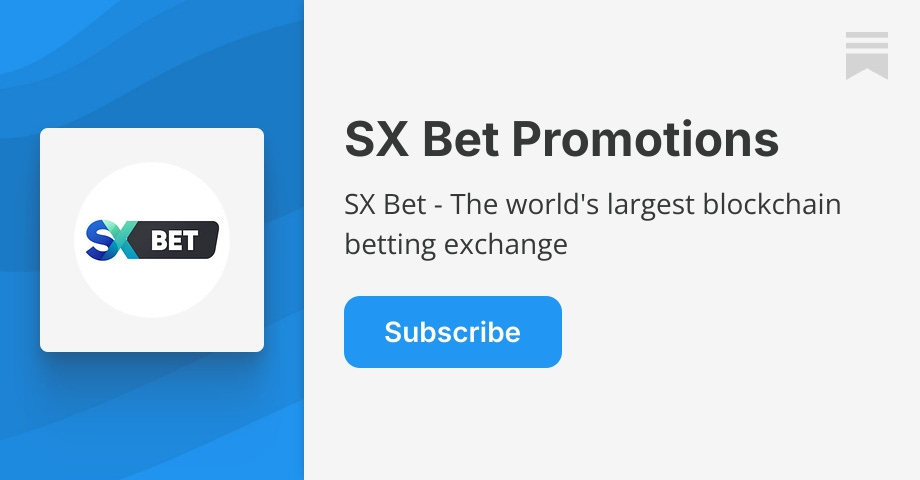 SX Bet Promotions | SX Network | Substack