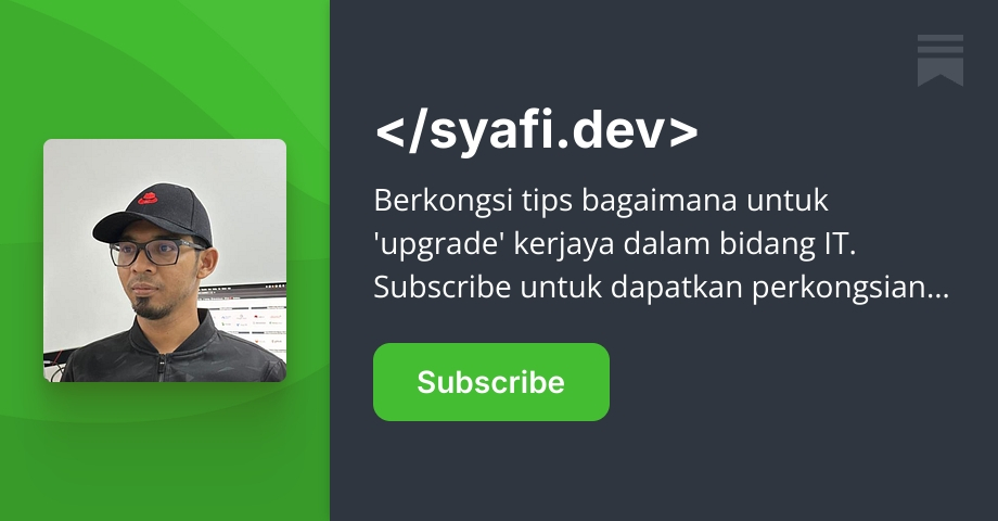 | Syafiyullah Yahya | Substack