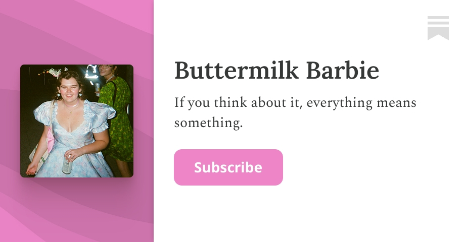 Buttermilk Barbie | Sydney | Substack
