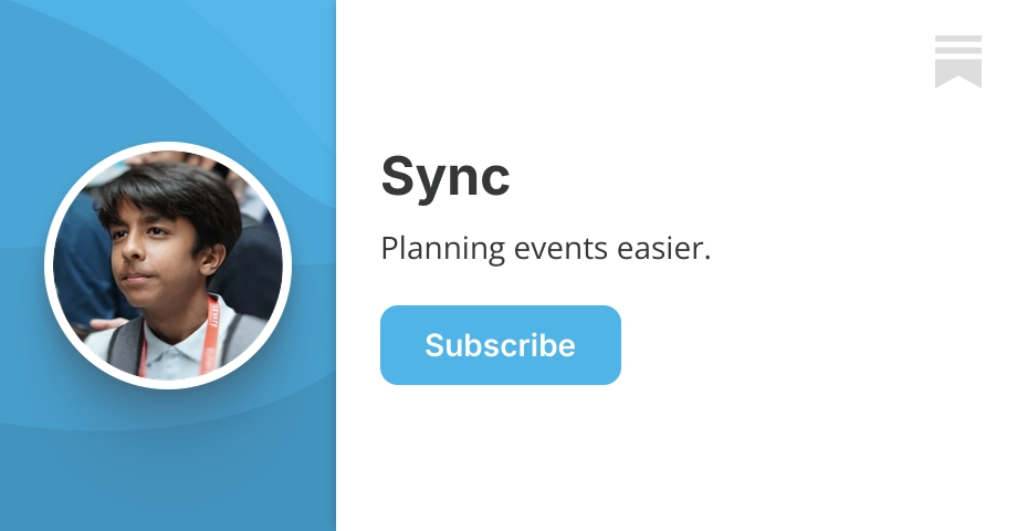 Sync | Rishi Mehta | Substack