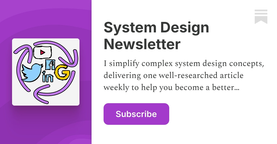 System Design Newsletter | Aniket Singh | Substack