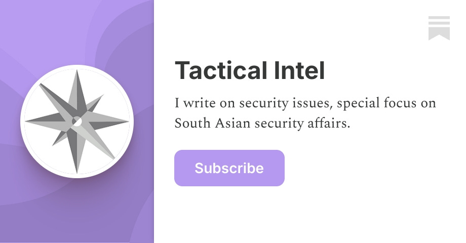 Tactical Intel | Tactical Intelligence Blog | Substack