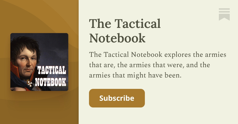 The Tactical Notebook | Bruce Ivar Gudmundsson | Substack