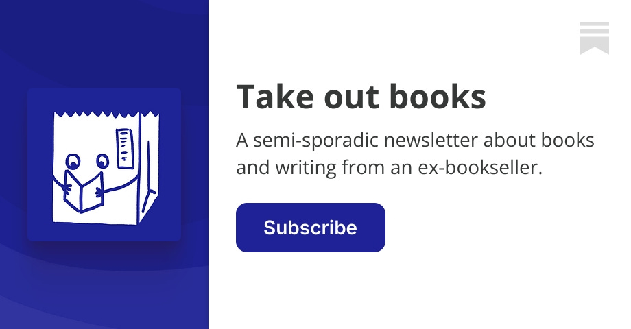 About - take out books