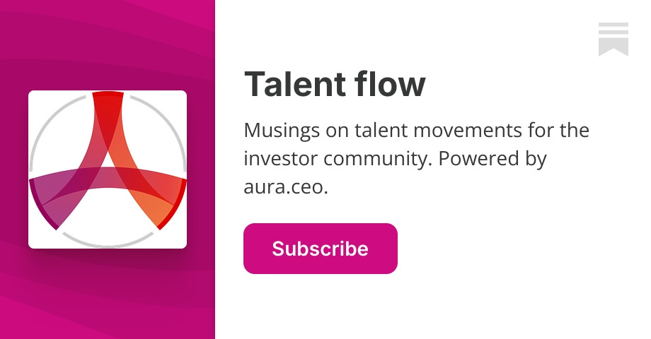 Talent flow | Jason Liu | Substack