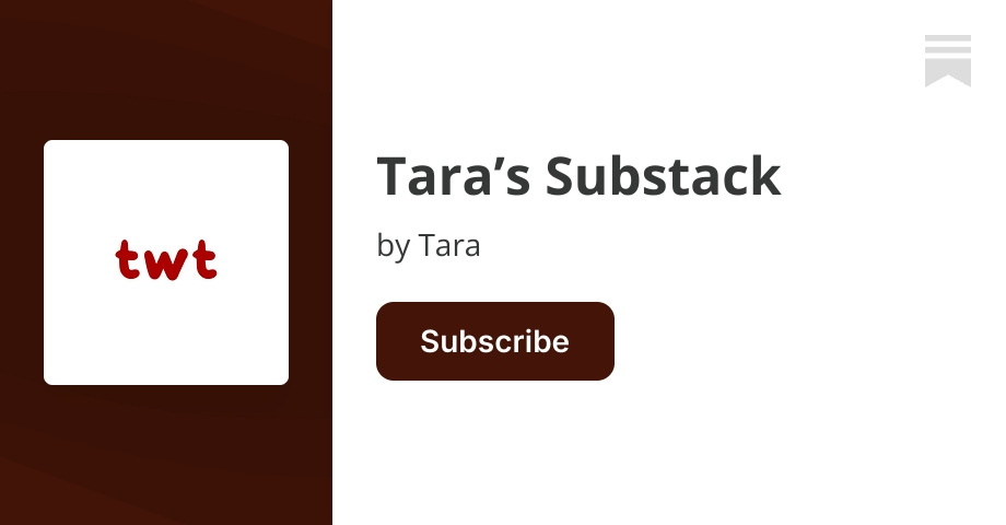Tara’s Substack | Substack