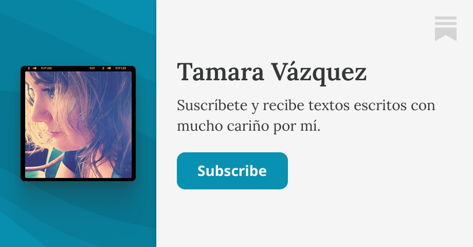 Garabatos | Una carta de Tamara Vázquez | Substack