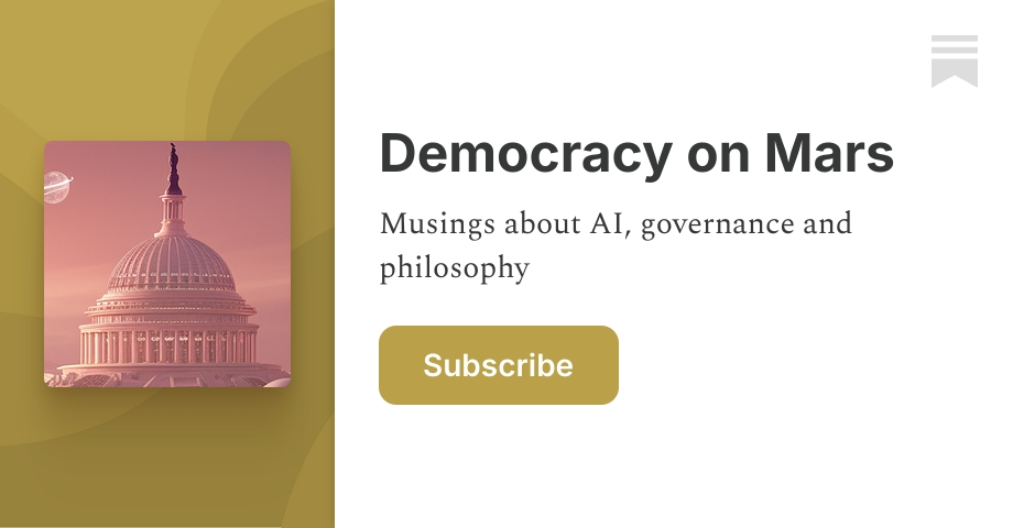 Democracy on Mars | Tantum | Substack