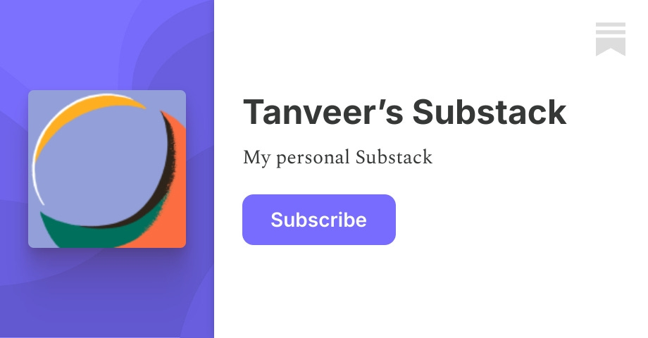 Tanveer’s Substack | Tanveer Uddin | Substack