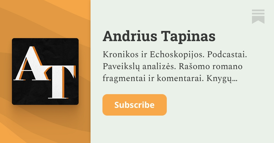 Knygos - Andrius Tapinas