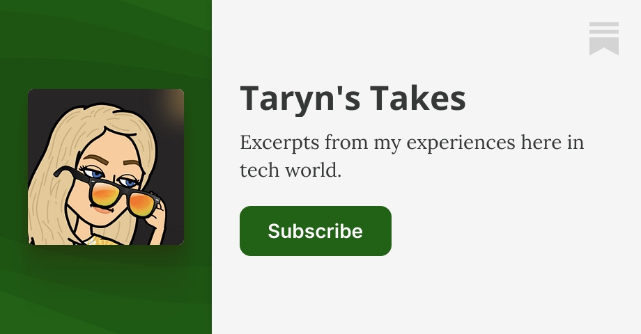 Taryn's Takes | Taryn Livingstone | Substack