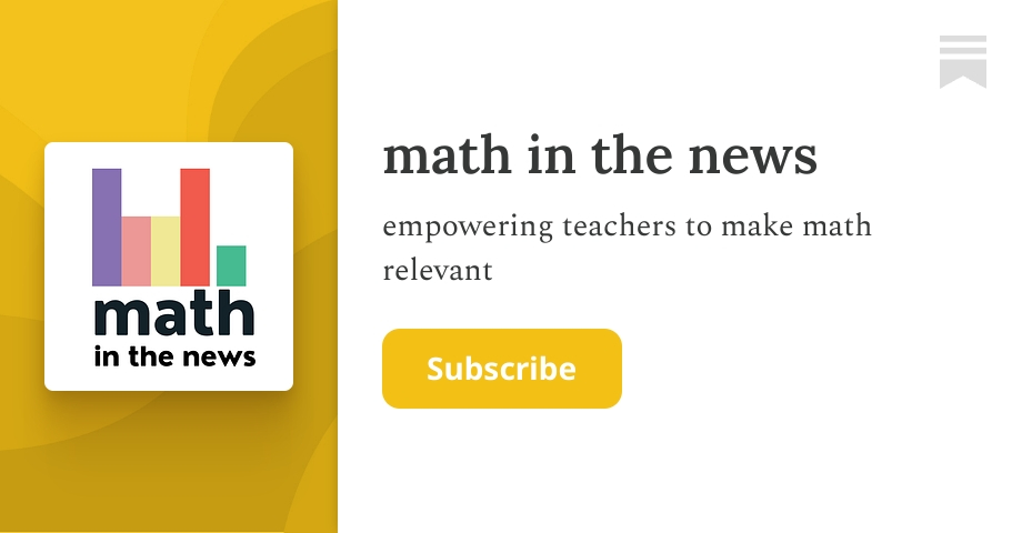 math in the news | Taylor | Substack