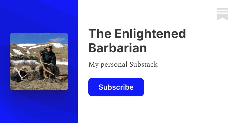 The Enlightened Barbarian | Substack