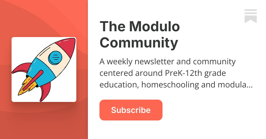 Modulo freebie: year-long subscription to a new literature-based secular homeschool curriculum!