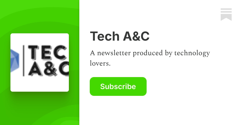 Tech A&C | Substack
