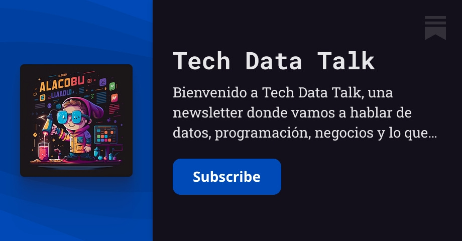 Tech Data Talk | Manuel | Substack