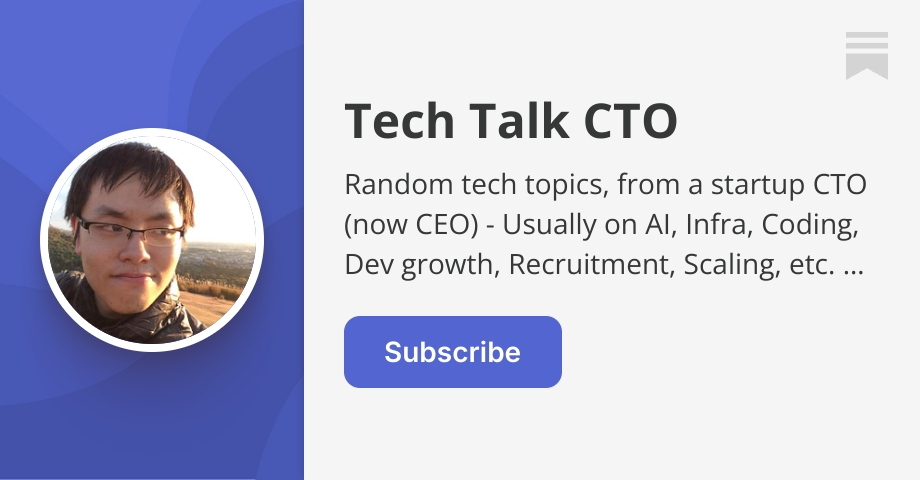 Tech Talk CTO | Eugene Cheah | Substack