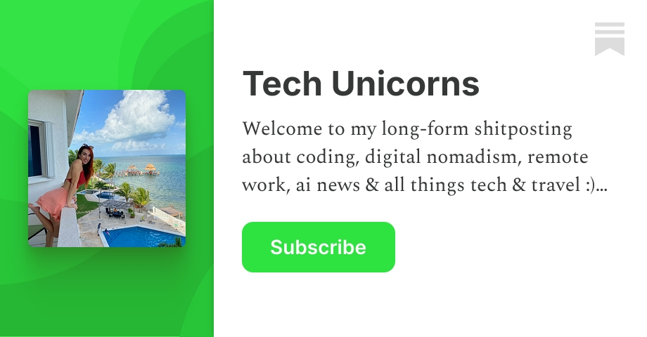 Tech Unicorns | Delia Lazarescu | Substack