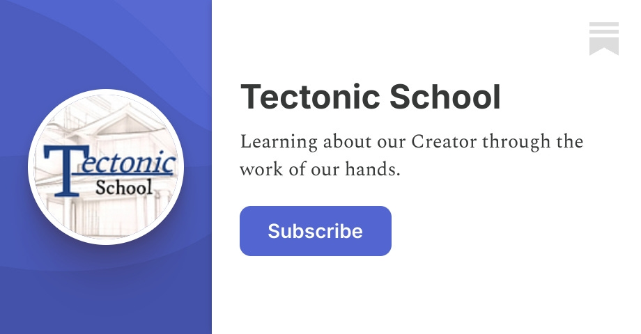Tectonic School | Substack